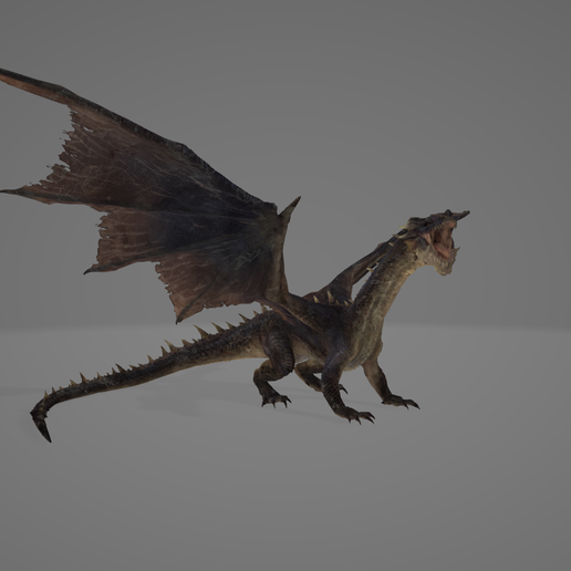 👹 MONSTER HUNTER FATALIS・ STL File for 3D printing・Cults
