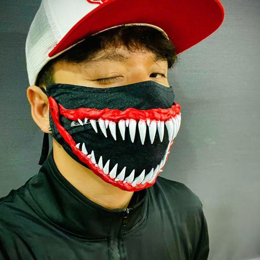 👹 Monster Teeth - Jaw Moveable - Venom - Mileena -shark mouth ...