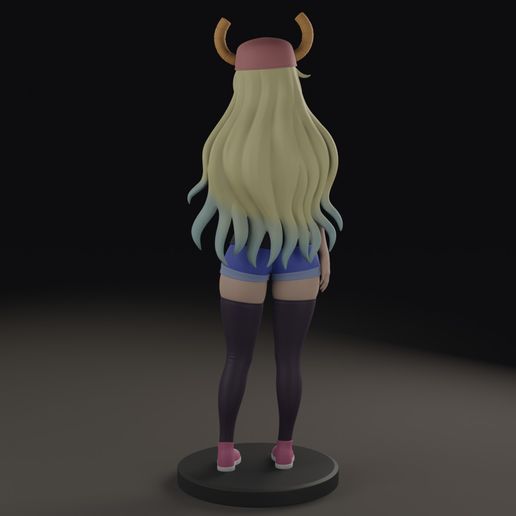 🐉 Kobayashi-san Chi no Maid Dragon - Lucoa・ 3D File for ・Cults