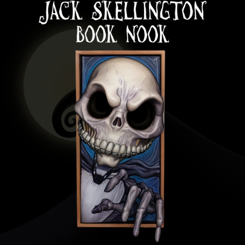 📚 Realistic Jack Skellington Book Nook・Free 3D File for 3D printing・Cults