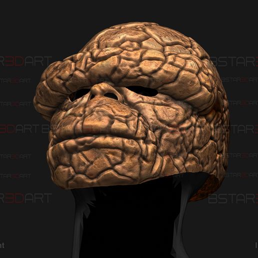 🎬 The Thing Head Wearable - Fantastic Four Movie 2025 -Marvel Comics ...