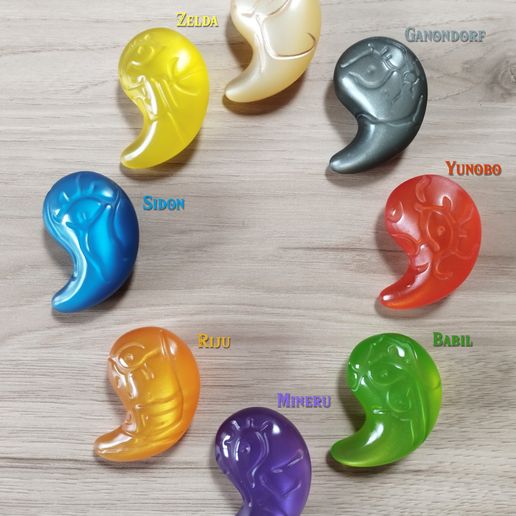 🎮 Secret stones Zelda Tears of the kingdom 3D print model・ 3D File for ...