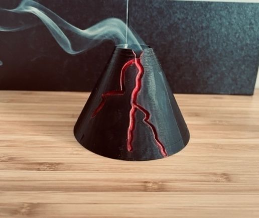 STL file Volcano Incense Burner Smoker 🌋 (GCODE)・3D printable model to ...