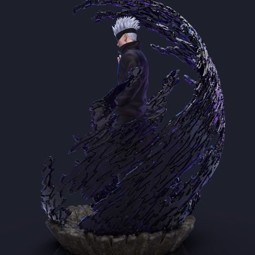 👾 Satoru Gojo - Jujutsu Kaisen for 3d print model・ STL File for 3D ...