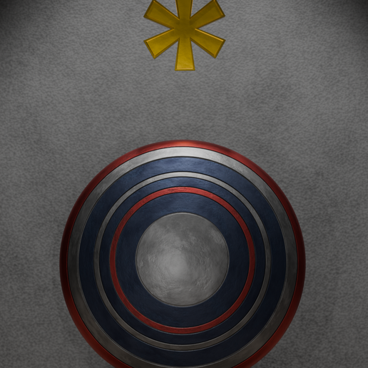 🛡️ US Agent Shield / Thunderbolts* logo Pendants- Props・ STL File for ...