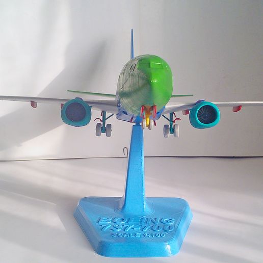 ⬇️ 181213 Model kit 737-700 Sharklet Down scale 1/100・ 3D File for 3D ...