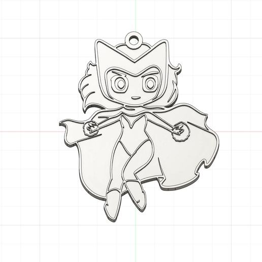 wanda vision coloring pages