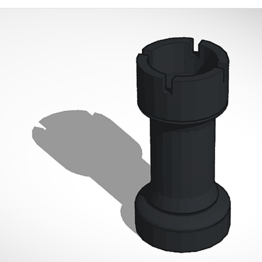 STL file rook chess ♟️ ・3D printing idea to download・Cults