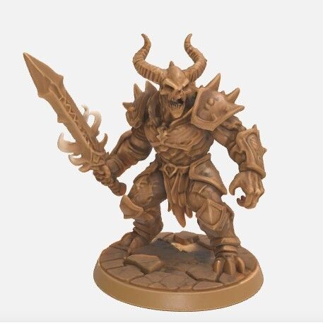 🎲 Velgrith, Dreadspawn of the Forgotten Gate・ OBJ File for 3D printing・Cults