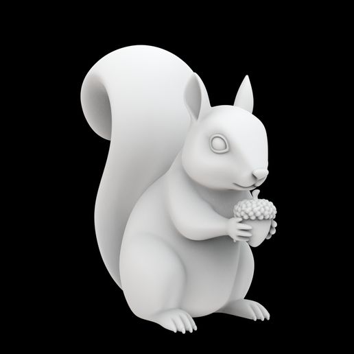 stylized squirrel