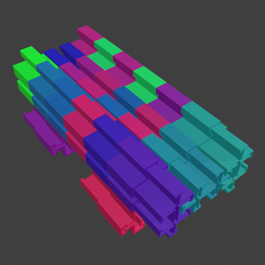 Free STL file Moduler Block 🧩 (OBJ)・3D printer model to download・Cults