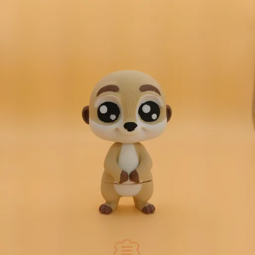 Chibi Meerkat 🐾・ 3MF File for 3D printing・Cults