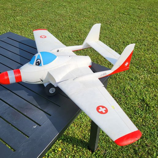 💯 DH 100 RC Cartoon Vampire 50mm EDF・ 3D File for 3D printing・Cults