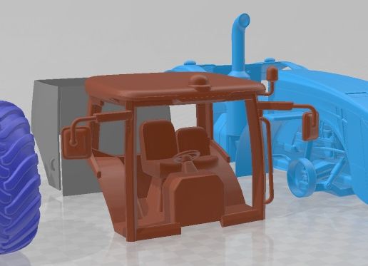 🚜 John Deere 8R Printable Tractor・ 3D File for 3D printing・Cults