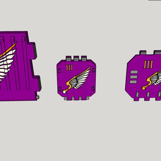 Free STL file III LEGIO HEAVY ASSAULT GUNSHIP CUSTOM DOORS 🚪 ・3D ...