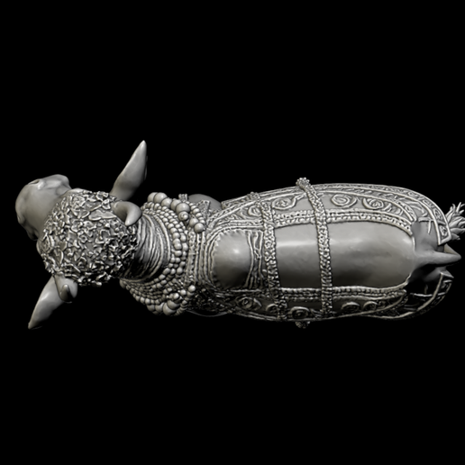 🐉 standing nandi・ STL File for 3D printing・Cults