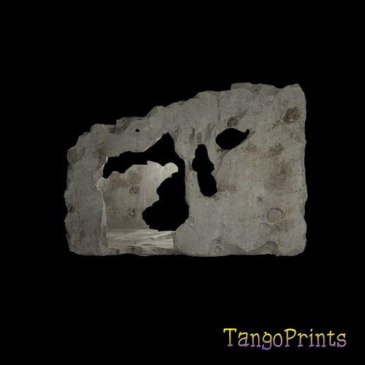 Free STL file Free Miniature Terrain - Obliterated Stone Shack 🆓 ・3D ...