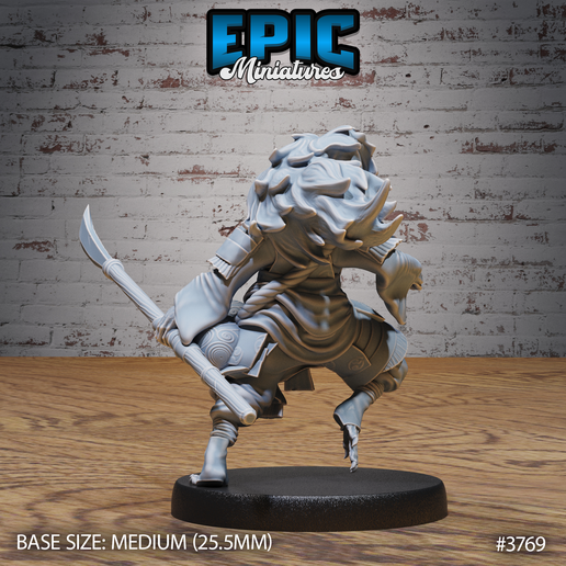3D file Oni Monkey Stance ‧ DnD Miniature ‧ Tabletop Miniatures ...