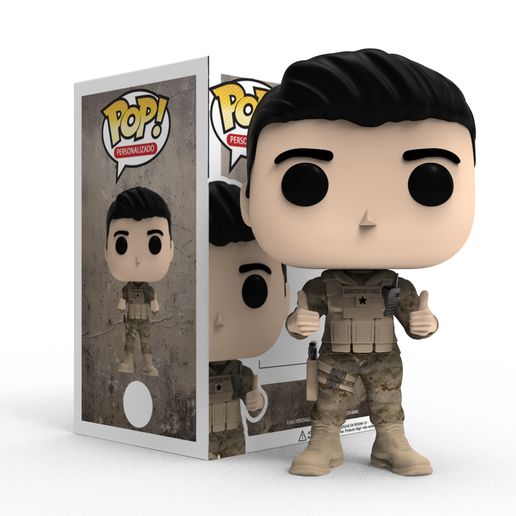 🫡 FUNKO SOLDIER 40・ 3D File for 3D printing・Cults