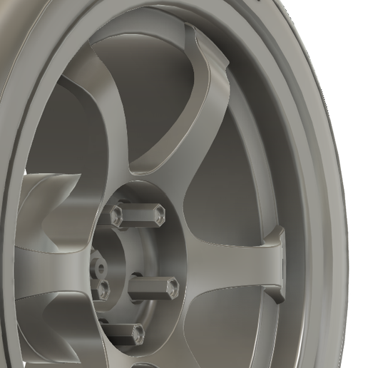 🚗 1/24 18x9.5 (SC) SSR Type C wheels・Arquivo 3D para Impressão 3D・Cults