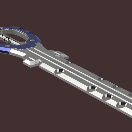 🥰 Kingdom Hearts 3 - Riku Braveheart keyblade 3D model・ STL File for ・Cults