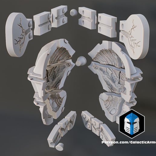 😇 Halo Flood Spore Figurines and Mold - 3D Print Files・Archivo 3D para ...