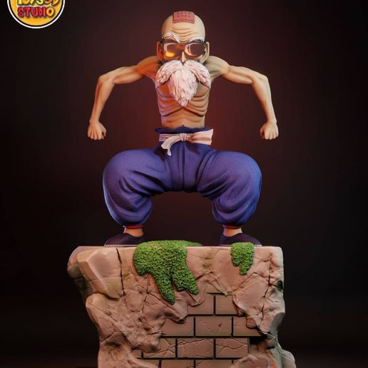 🦸 MASTER ROSHI・Arquivo 3D para Impressão 3D・Cults
