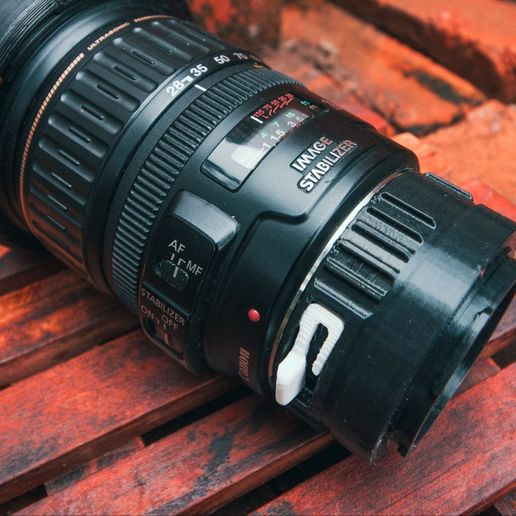 🧷 Canon EF to Nikon Z adapter with locking Pin・ STL File for 3D ...