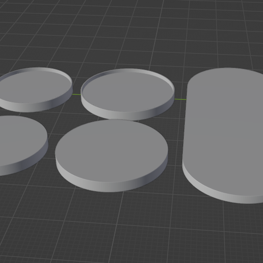 🦸 Custom Miniature Bases・Free STL File for ・Cults