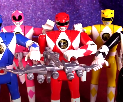 🔫 MMPR Power Rangers 5 Weapons to assemble・ STL File for 3D printing・Cults