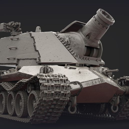 🪖 SUPER HEAVY TANK OF THE REDS・Free 3D File for ・Cults