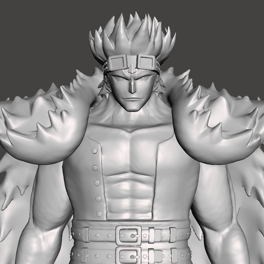 🧸 Eustass Captain Kid (Before timeskip) 3D Model・ STL File for ・Cults