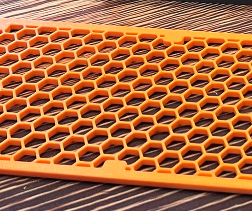 🧑‍🔧 Improved Hexagon Mesh (1.2mm walls)・Free STL File for 3D printing・Cults