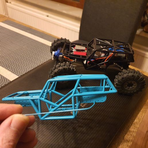 🎠 Scx24 rollcage body Axial Wraith style COMMERCIAL LICENSE・ STL File ...