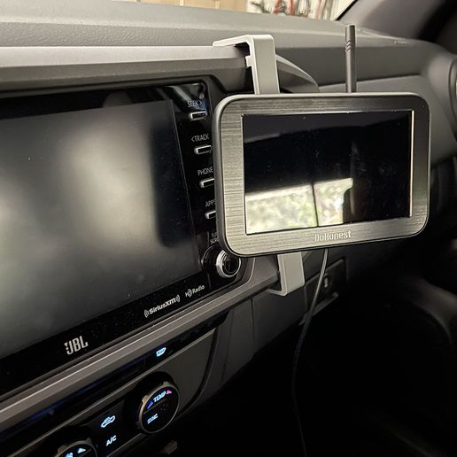 📷 Tacoma camera display dash mount・Free STL File for ・Cults