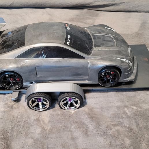 3D printing 1:10 rc drop deck trailer・Cults