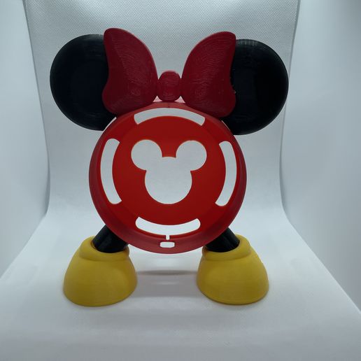 🐁 Mickey or Minnie Mouse Google Mini Home Holder・ STL File for 3D ...
