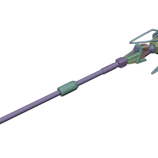 🎭 Fearless Mercy staff caduceus overwatch cosplay・ 3D File for 3D ...