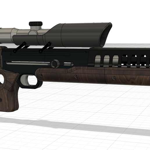 🔫 M42A Aliens Expanded Universe Sniper Rifle・Free 3D File for 3D ...