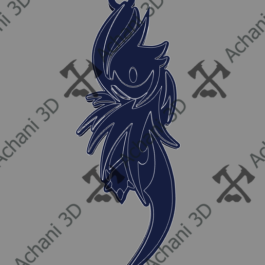 STL file Pokemon Absol keychain 🐉 ・3D printable model to download・Cults