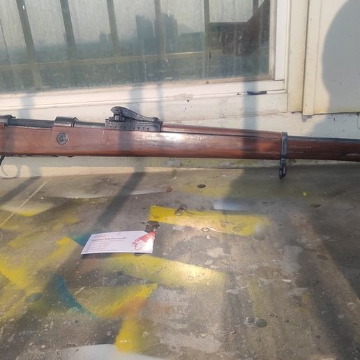 Archivo OBJ Mauser m1898 / gewehr 98 / g98 ww1 rifle alemán 🔫 ・Plan de impresión en 3D para ...