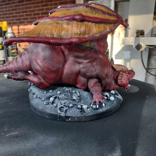 🐉 Chonky Dragon・ 3D File for ・Cults