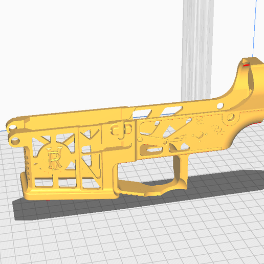 🔫 Lower and Upper receiver AR 15 Airsoft M4・ STL File for 3D printing・Cults