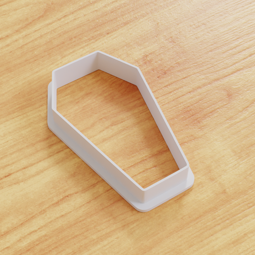 ⚰️ Coffin Cookie Cutter (Multiple Sizes Available)・ STL File for 3D ...