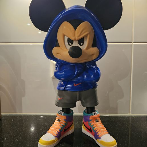 🐁 Mickey Urban Vibes・3D Print with the P1S Combo 3D printer・Cults