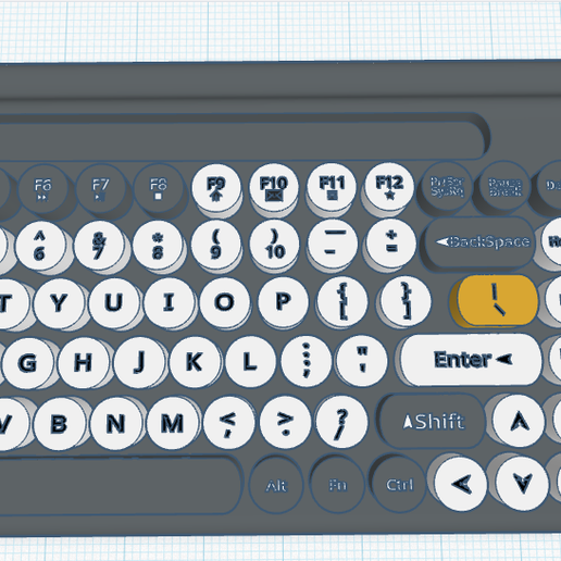⌨️ MY KEYBOARD・Free STL File for 3D printing・Cults