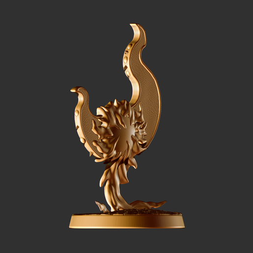 🔨 Burning Sigil・ STL File for 3D printing・Cults