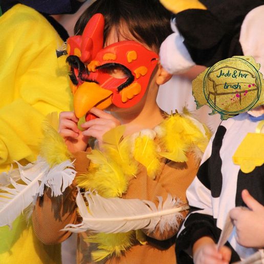 Archivo 3D Chicken mask, animal mask, face mask fancy dress 🐔 ・Design ...