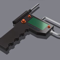 3D printed Hand-held SciFi Scanner Prop • made with Creality LD-002H・Cults