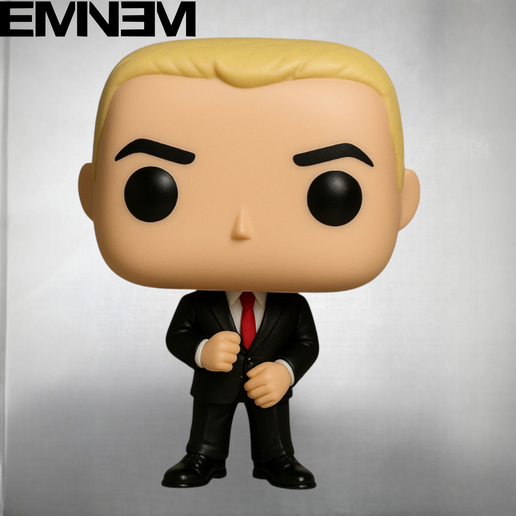 🎨 The Eminem Show Custom Funko Pop・ STL File for 3D printing・Cults